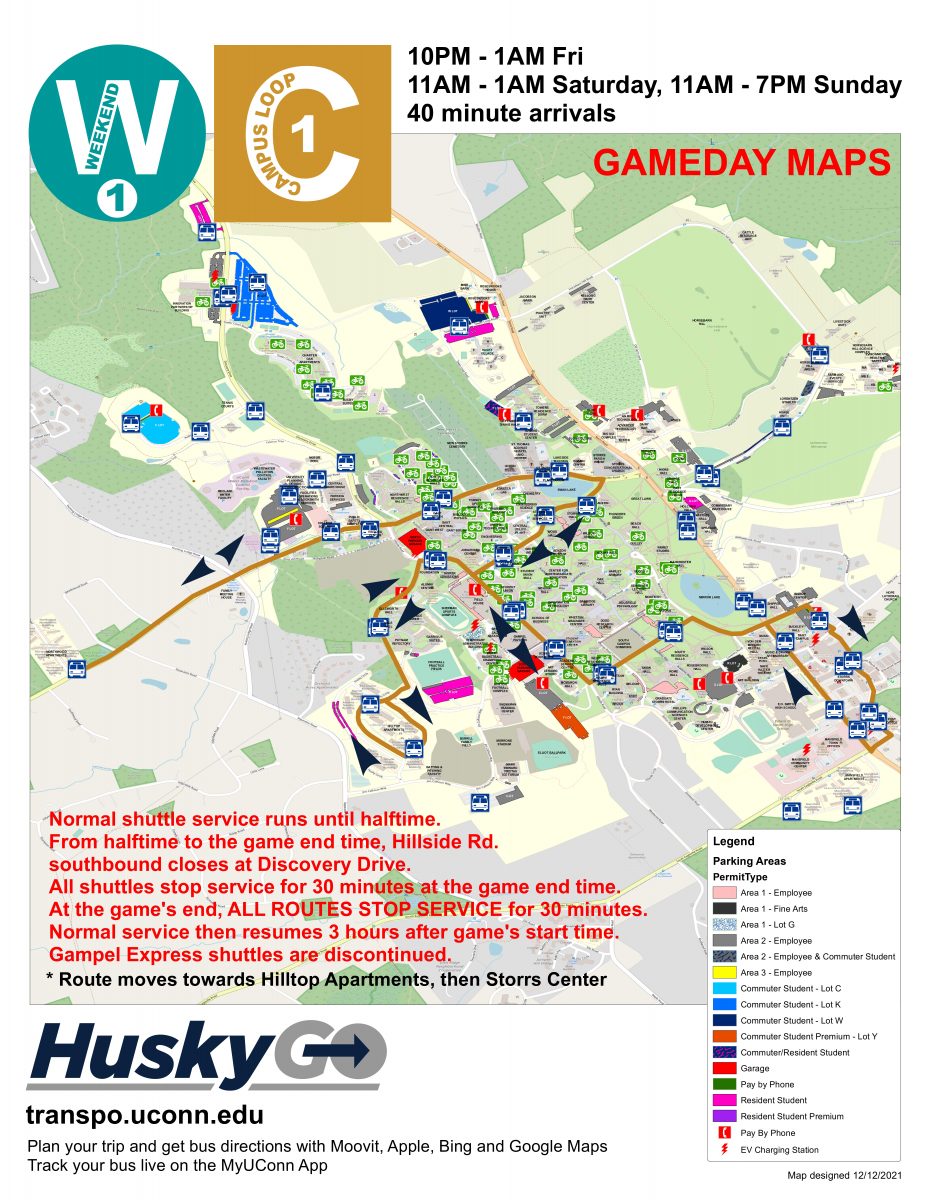Basketball Game Day Routes | Transportation Services